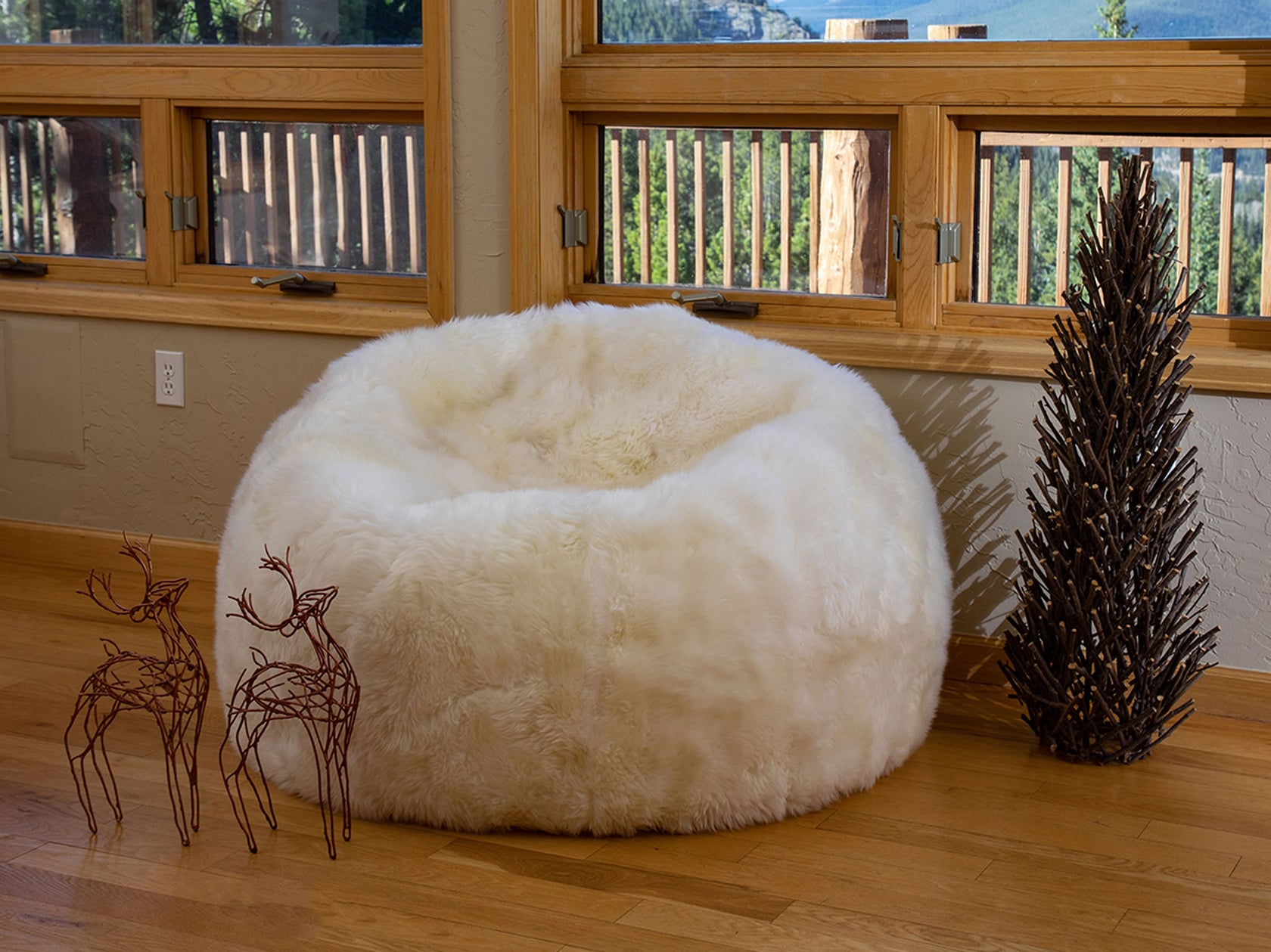 Long Wool Bean Bag – Fibre by Auskin